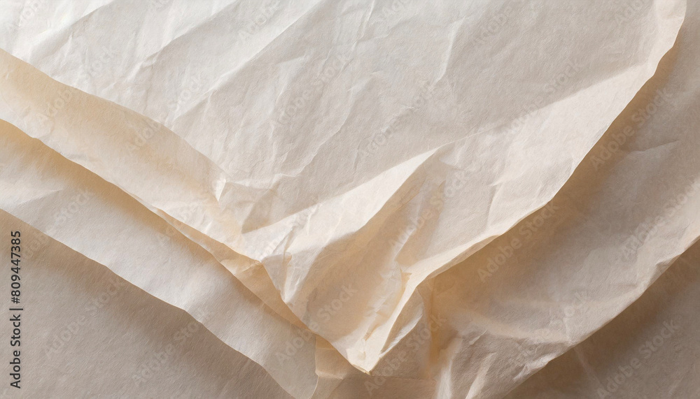 Beige white tissue paper texture backgrounds folded soft crumbled paper ...