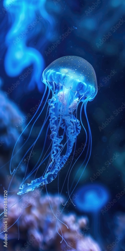 Beauty of Aquatic Life: Captive Box Jellyfish at Two Oceans Aquarium ...