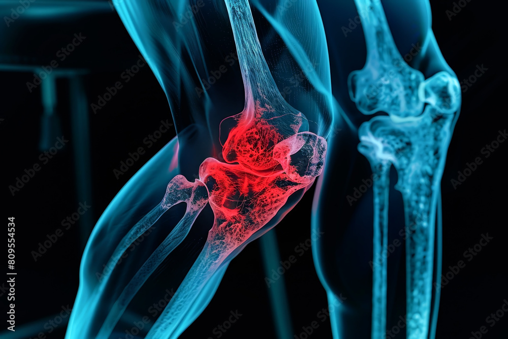 Knee painful, Knee injury, osteoarthritis, Arthritic knee joint anatomy ...