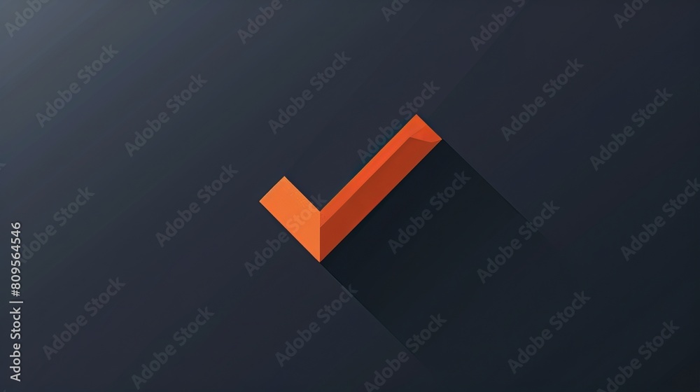 Checkmark with a Shadow Icon: A checkmark with a subtle shadow effect ...