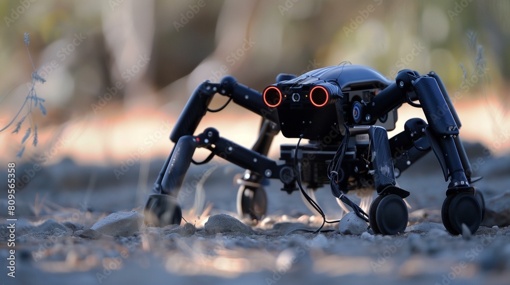 Swarm robotics technology, swarm of tiny robot explore inaccessible ...