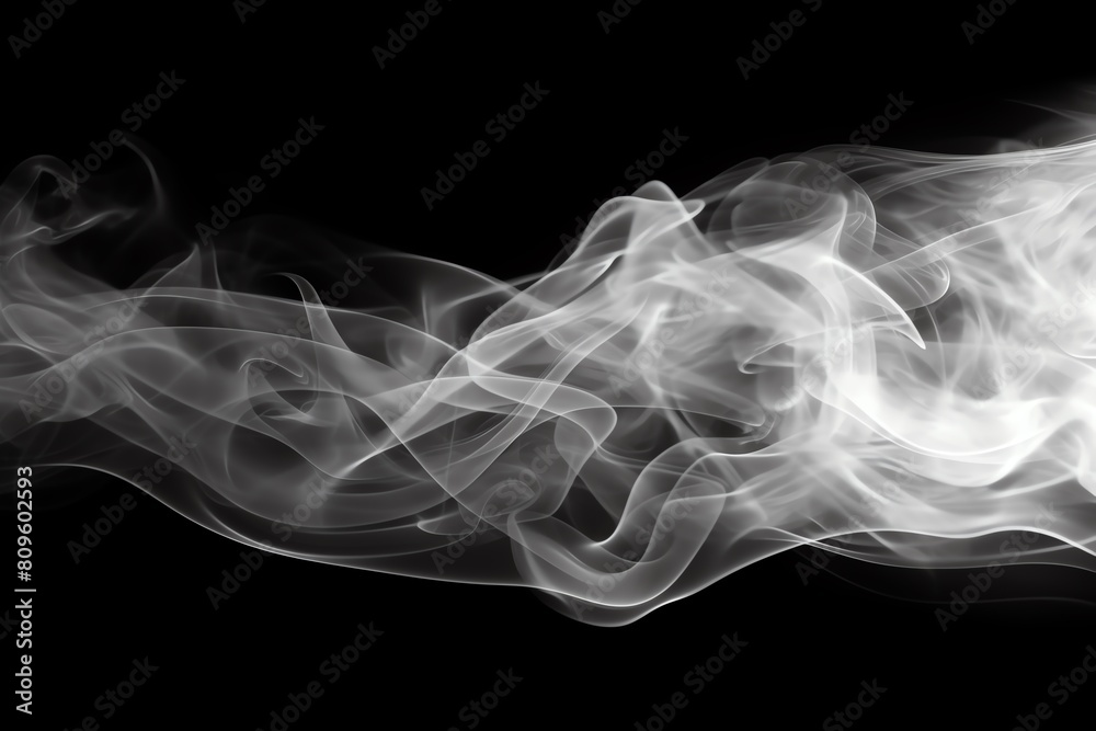Enhance the beauty of this grayscale smoke art by adding vibrant colors ...