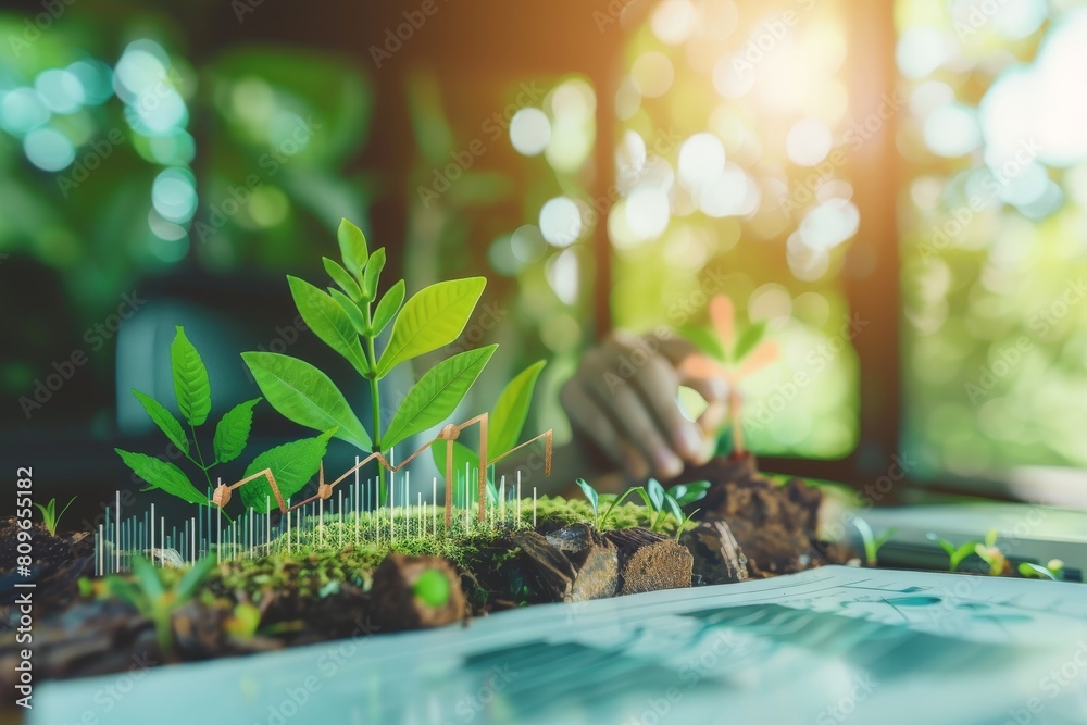 Step-by-Step Growth Graph with Stairs Arrows - Visual Strategy for ...