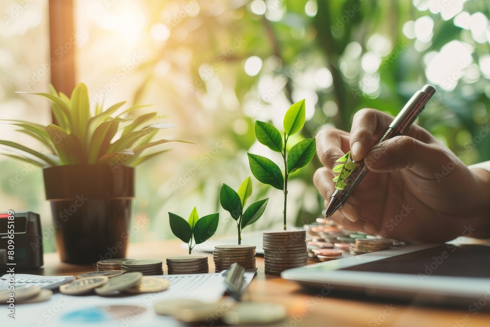 Step-by-Step Growth Graph with Stairs Arrows - Visual Strategy for ...