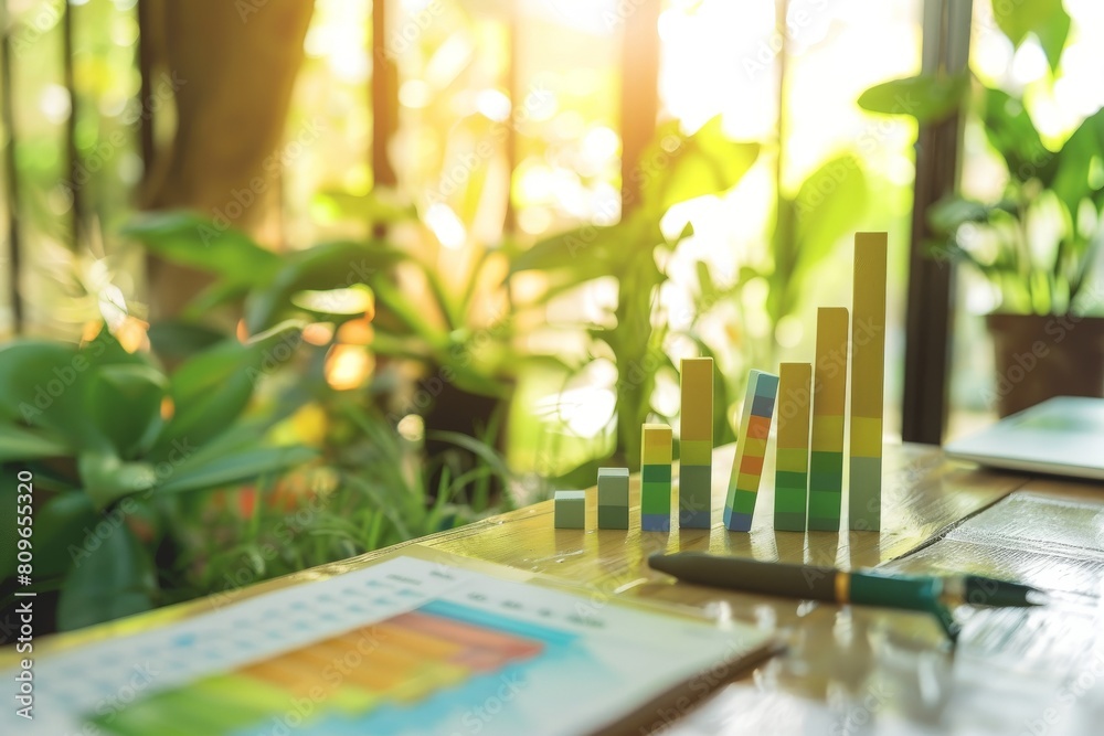 column of blocks representing a multi-tier business hierarchy AI ...