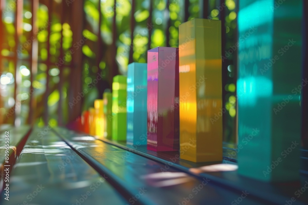 column of blocks representing a multi-tier business hierarchy AI ...