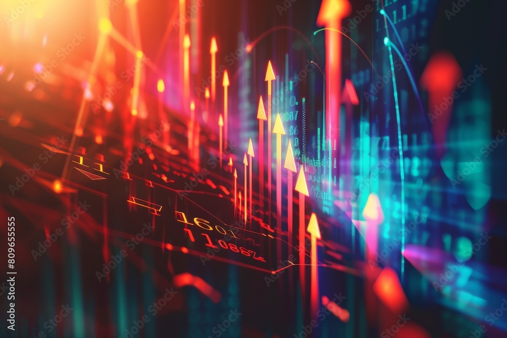 Step-by-Step Growth Graph with Stairs Arrows - Visual Strategy for ...
