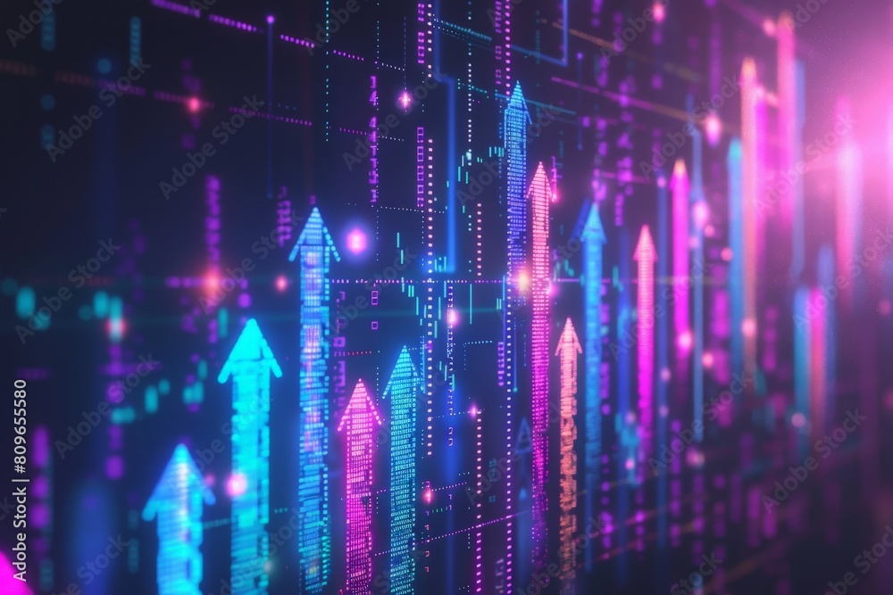 Step-by-Step Growth Graph with Stairs Arrows - Visual Strategy for ...