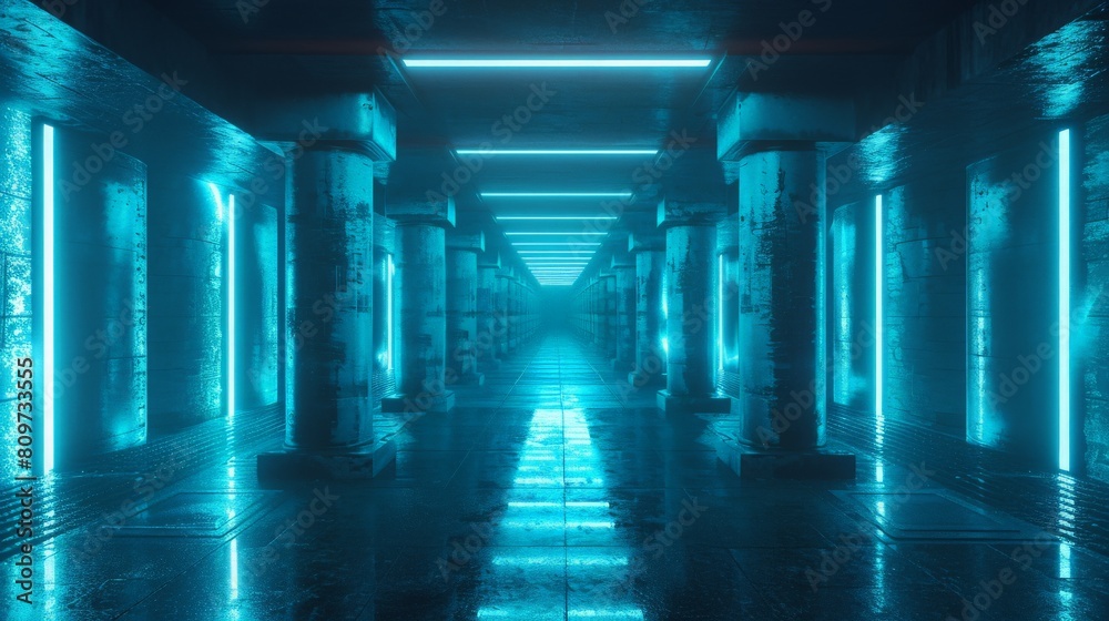 Cement Concrete Sci Fi Futuristic Cyber Neon Electric Laser Lights ... Cement Concrete Sci Fi Futuristic Cyber Neon Electric Laser Lights ...