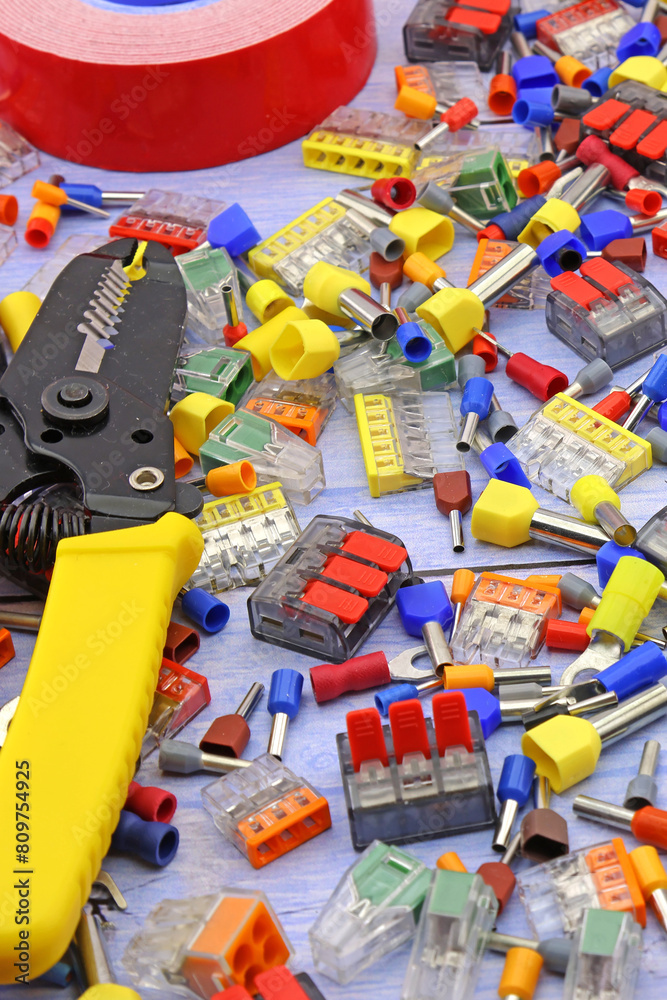 Electrical installation tools and materials for the installation of ...