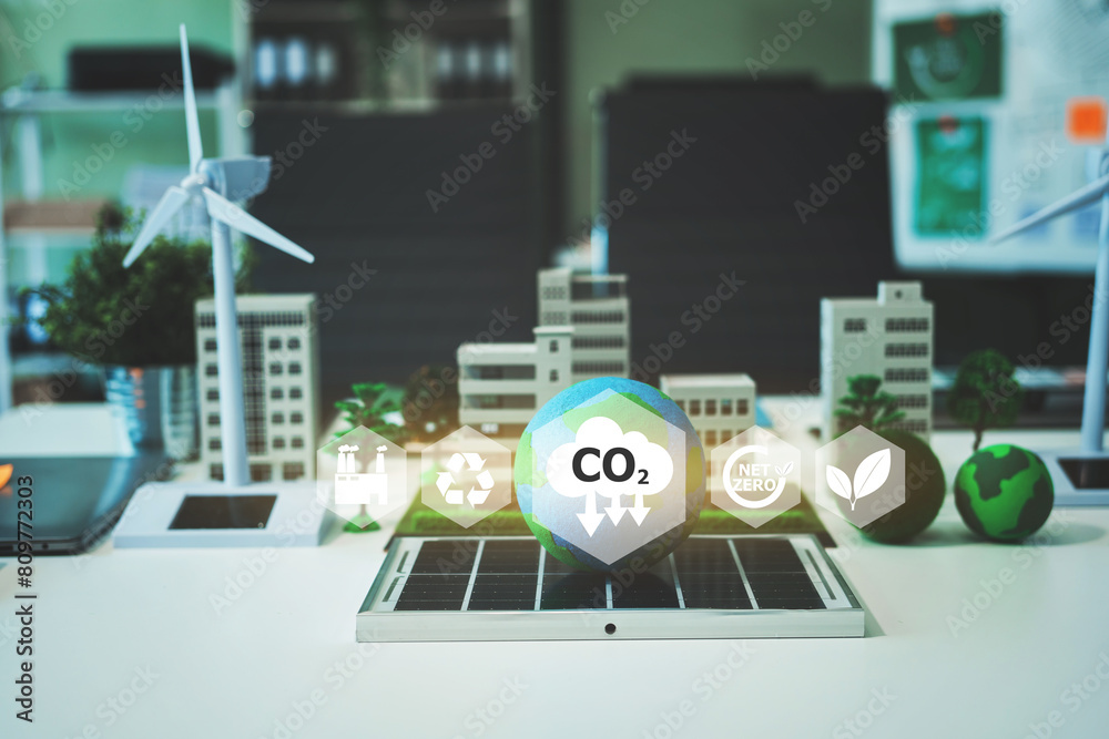 An innovative wind turbine project for a sustainable future in a modern ...