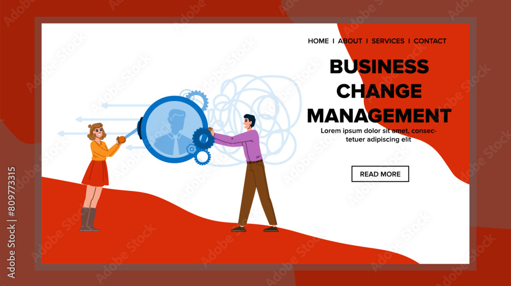 innovation business change management vector. communication culture ...