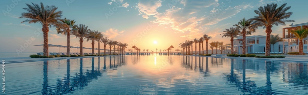 Serene 4K HD Wallpaper of Qatar's Exquisite Tourist Destination and ...