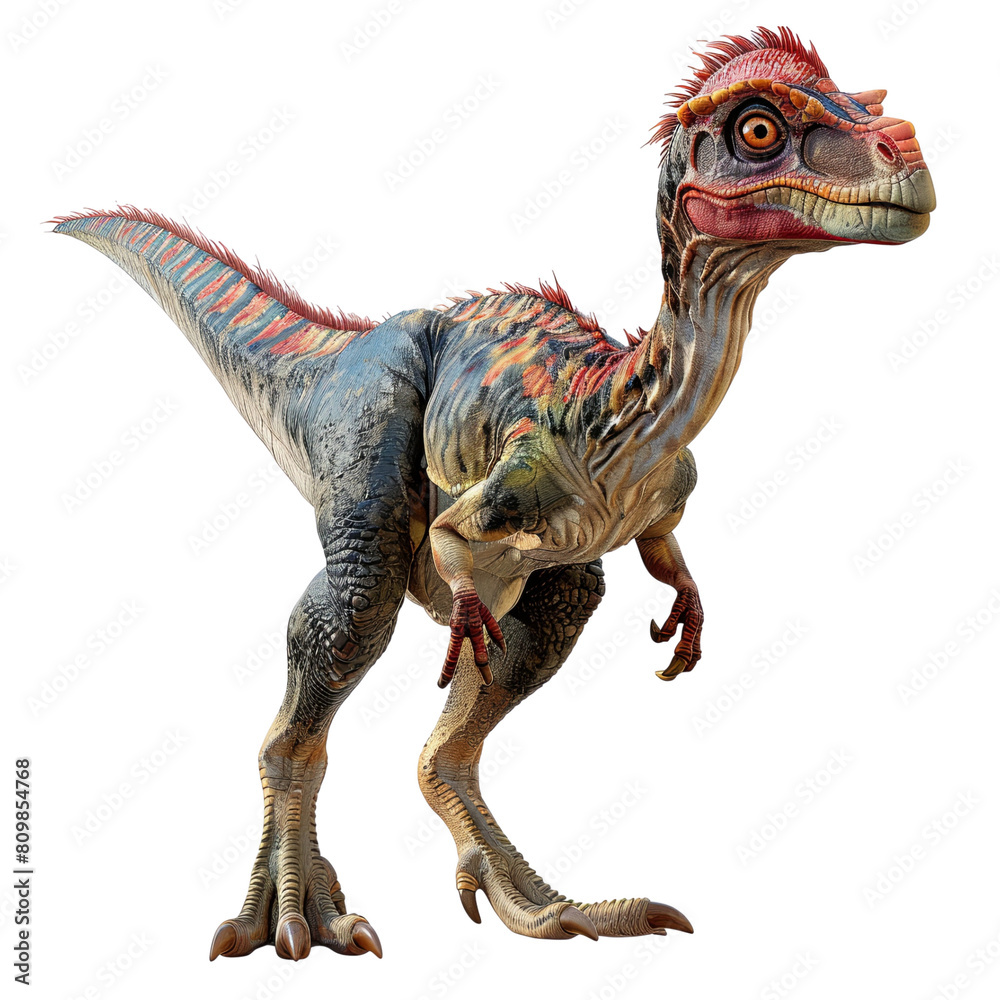 Strikingly Realistic Model Of A Feathered Theropod Dinosaur 3d Render