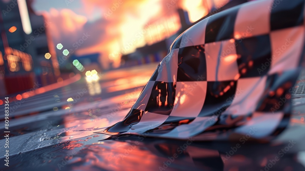checkered racing flag HD 8K wallpaper Stock Photographic Image ...