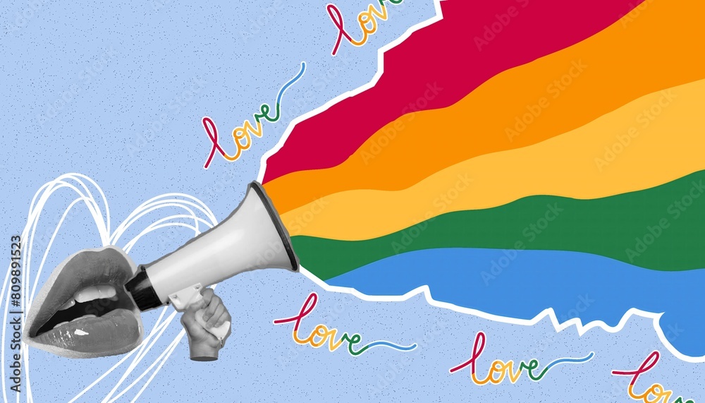 love. LGBT people. freedom. flag. rainbow. happiness. bisexual. parade ...