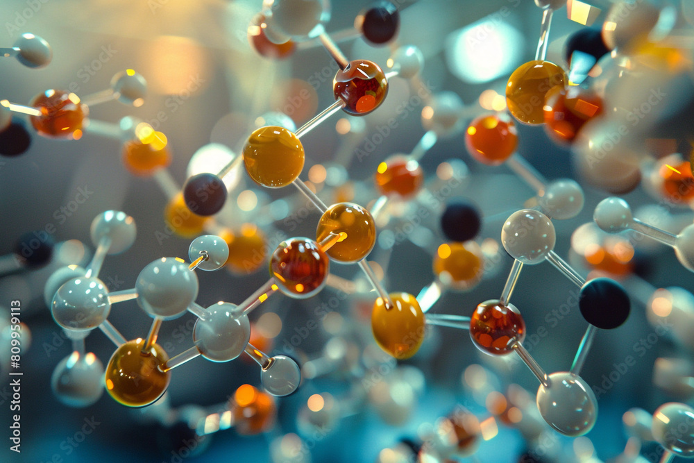 Medicinal chemistry and its impact on health, close-up on compound ...