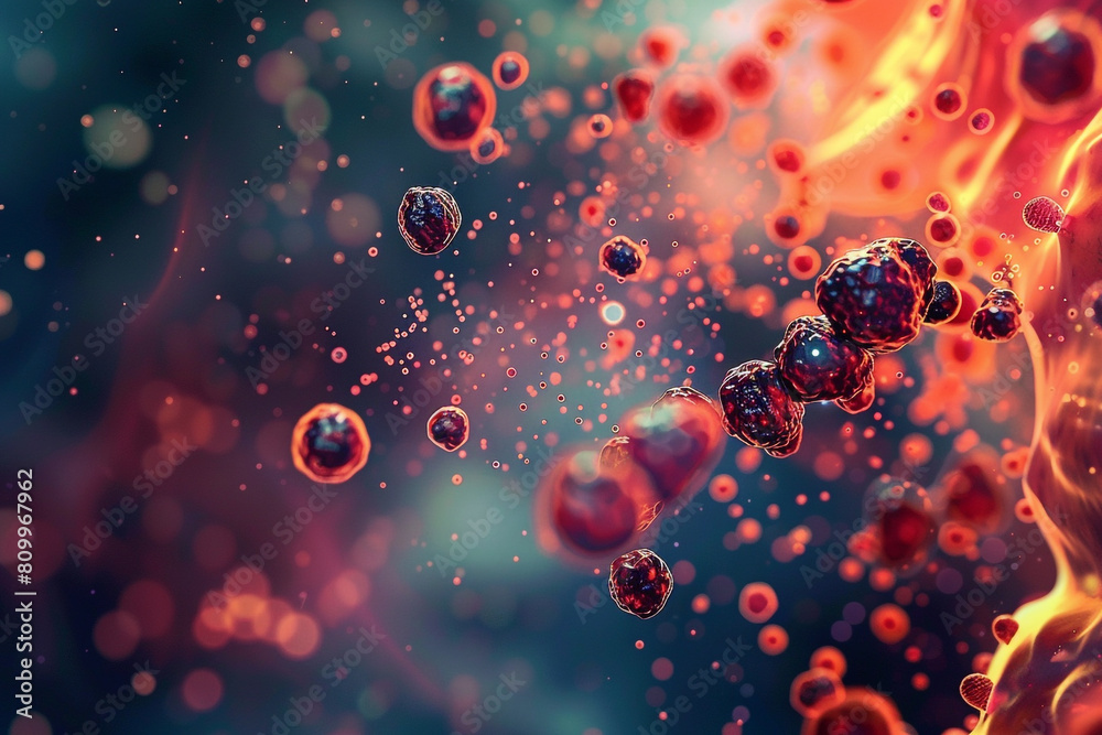 nanotechnology particles under a high-powered microscope, a leap in ...