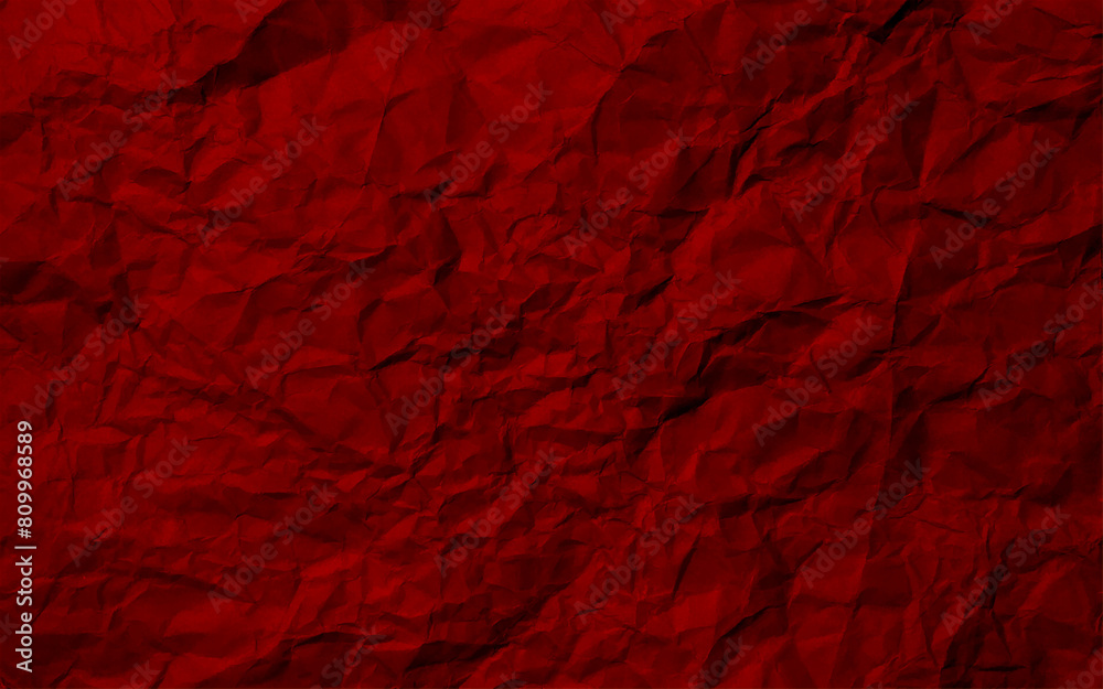 red crinkled paper texture background and Glued paper wrinkled effect ...