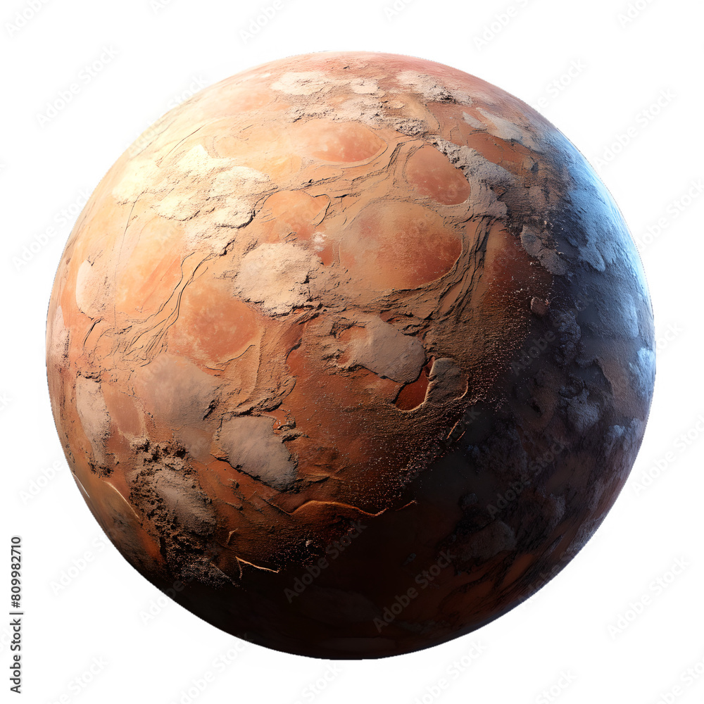 Planet ground with stamped concrete textures transparent background ...