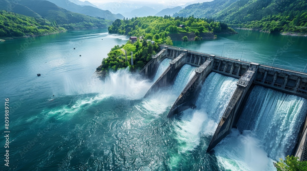Explore the synergy between water and electricity with images of ...