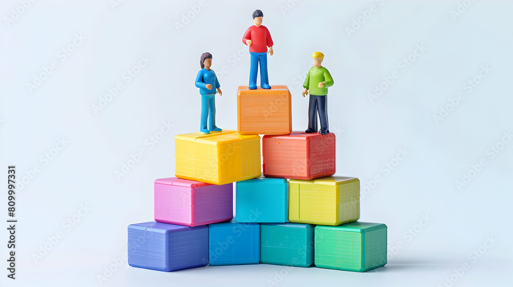 3D cute icon as Youth Leadership Program Coordinator concept as A ...