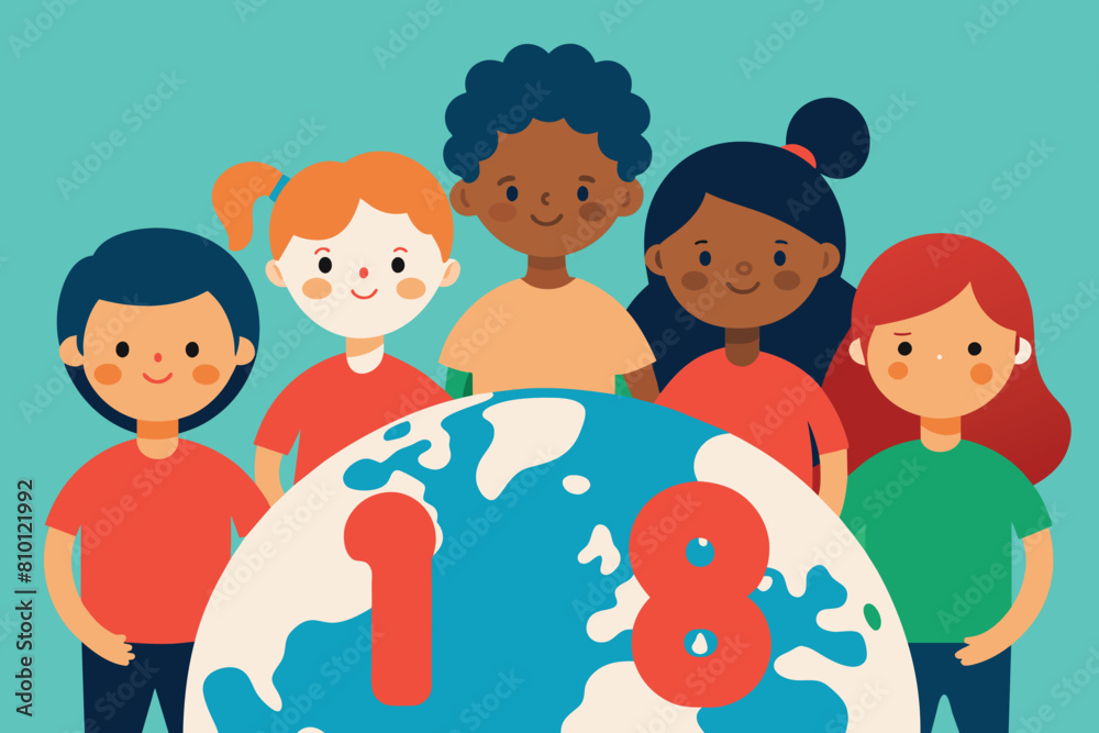 World Population Day Illustration on 11th July To Raise Awareness Of ...