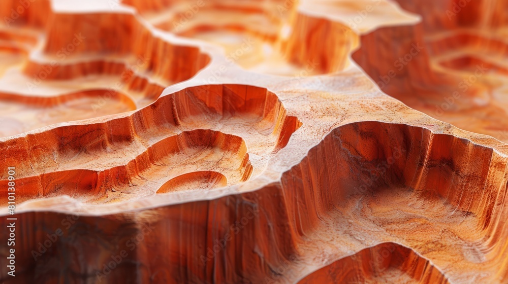 A close up of a rocky landscape with a lot of texture and detail. The ...