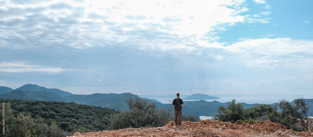 Travel.Eco travel,woman solo traveling alone,digital nomad,bleisure ...