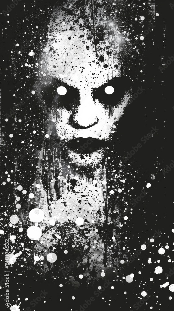 Horror background design, horrific and scary wallpaper Stock ...