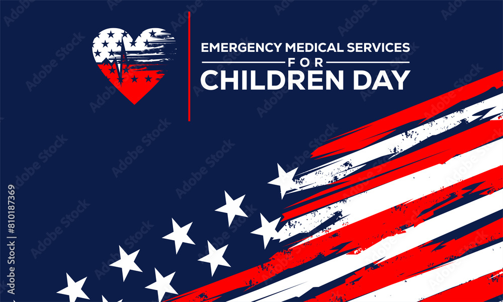 Emergency Medical Services For Children Day (EMSC). May 24. Holiday ...