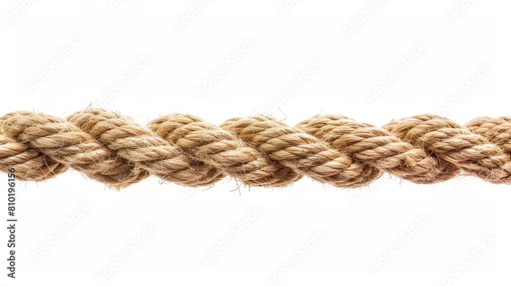isolated manila rope cut out on pure white background high resolution ...