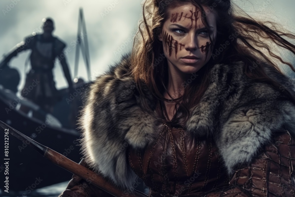 Bold female viking: a glimpse into the fierce world of Nordic ...