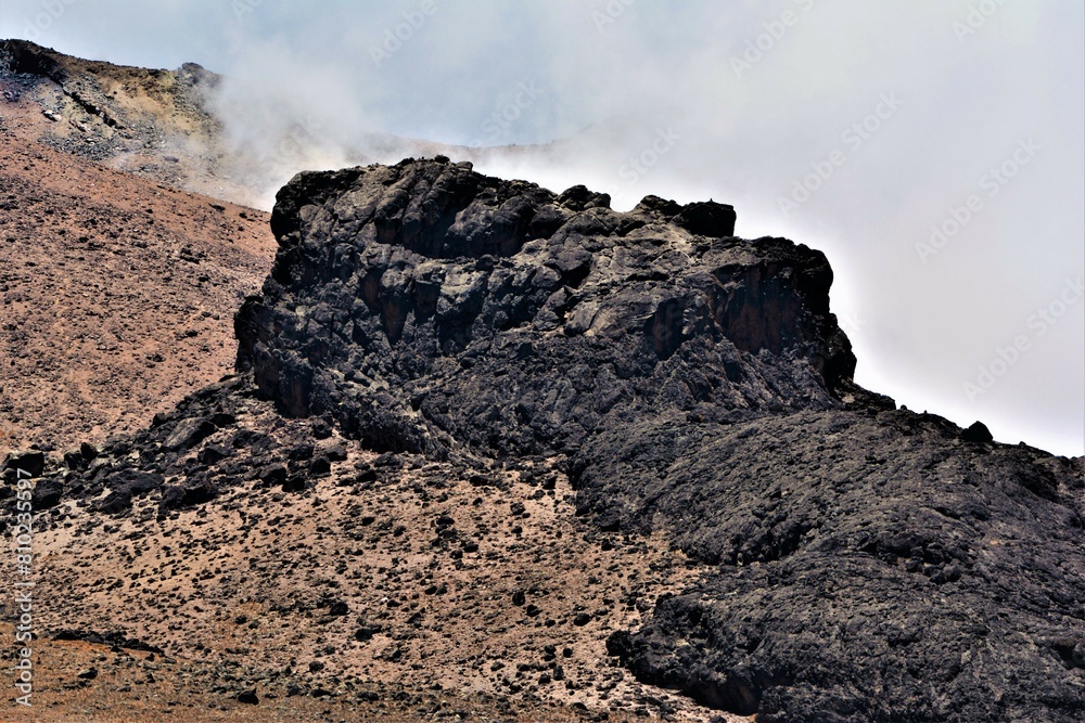 Lava Tower (300-foot tall rock structure and significant landmark on ...