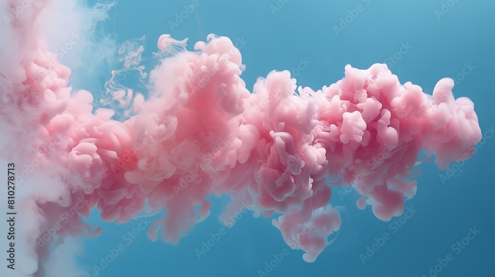 Pink color abstract smoke background with copy space,wallpaper concept ...