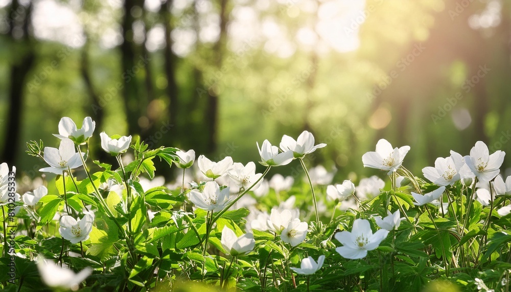 sunny spring background hd wallpaper in the style of soft focus lens ...