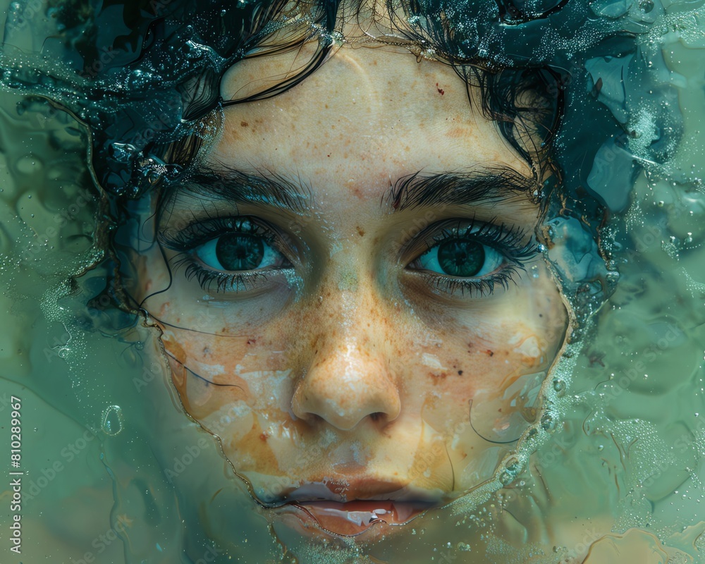 Translate the depths of human emotions through a traditional art medium ...