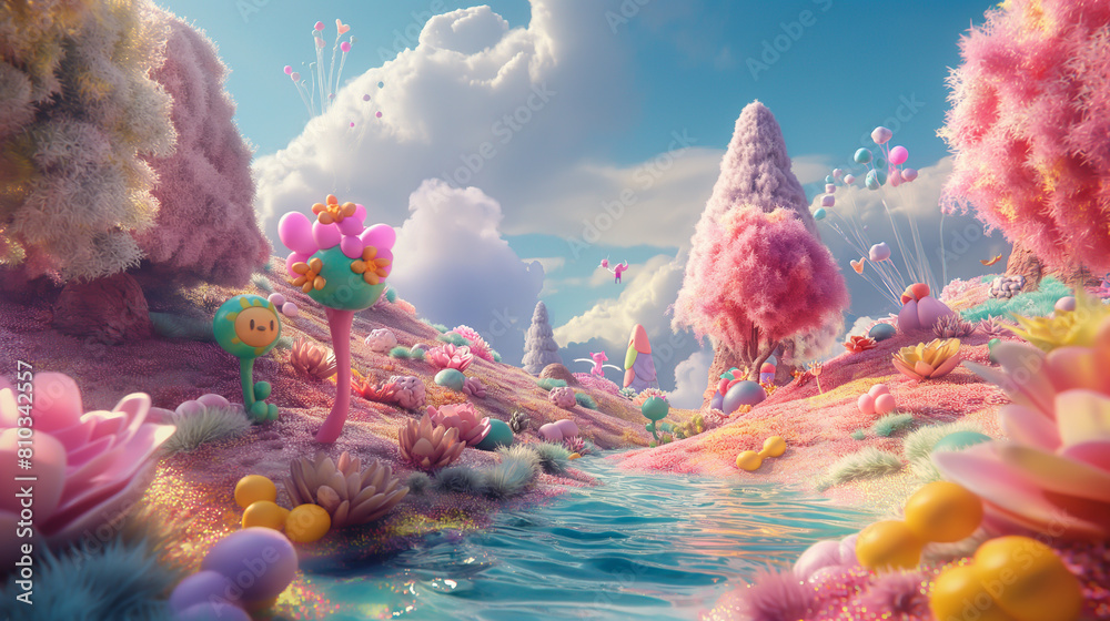 Welcome to Candyland, where everything is made of sugar and spice, and ...