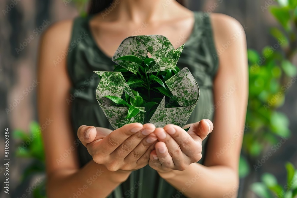 Biodegradable materials and their role in sustainable development Stock ...