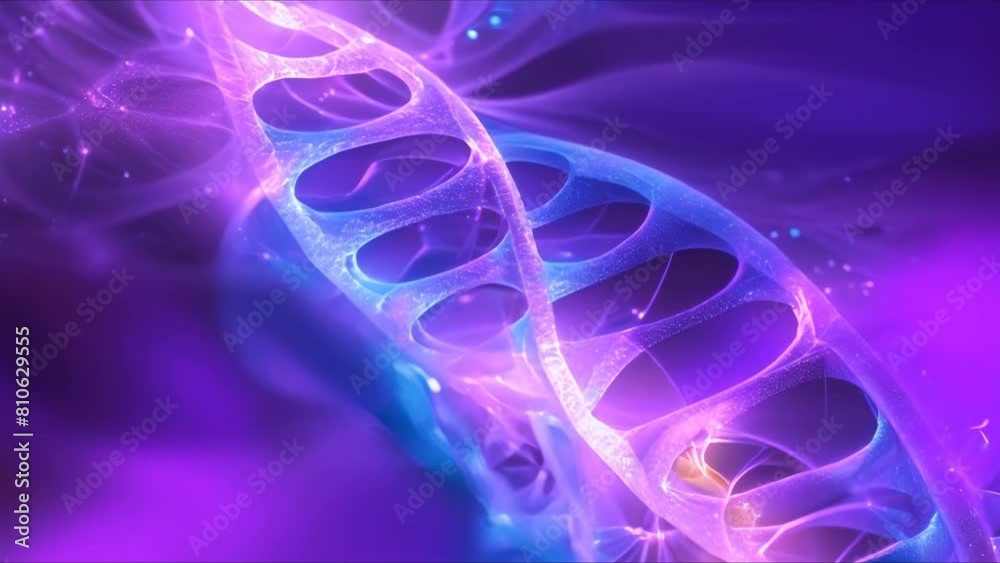 The Divine Symbolism of Human DNA: Intricate Strands Artfully Woven as ...