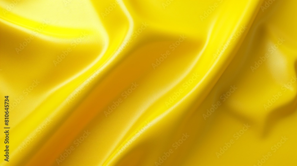 A sunny yellow background with a smooth, rubbery texture, brightly lit ...