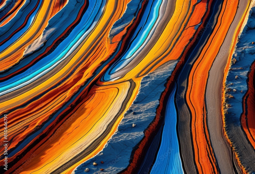 exploring abstract rock formation techniques colors, geology ...