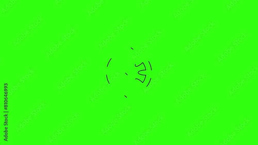 settings white icon with tick mark symbol 4k animation on white ...