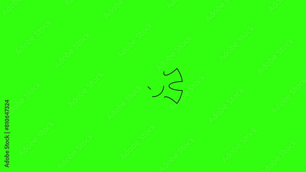 settings white icon with tick mark symbol 4k animation on white ...