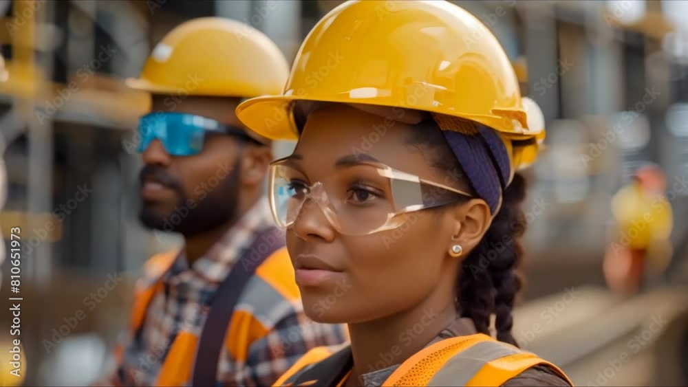 Breaking Gender Norms: Female Engineer Takes Charge at Construction ...
