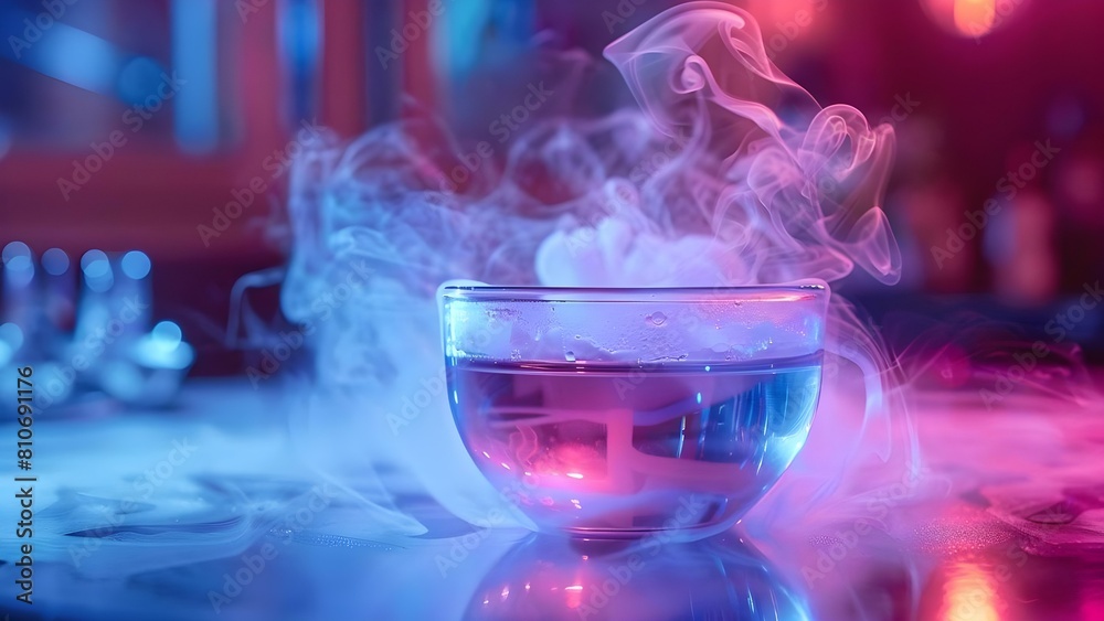 Glass cup heated applied to skin creating vacuum effect to promote ...
