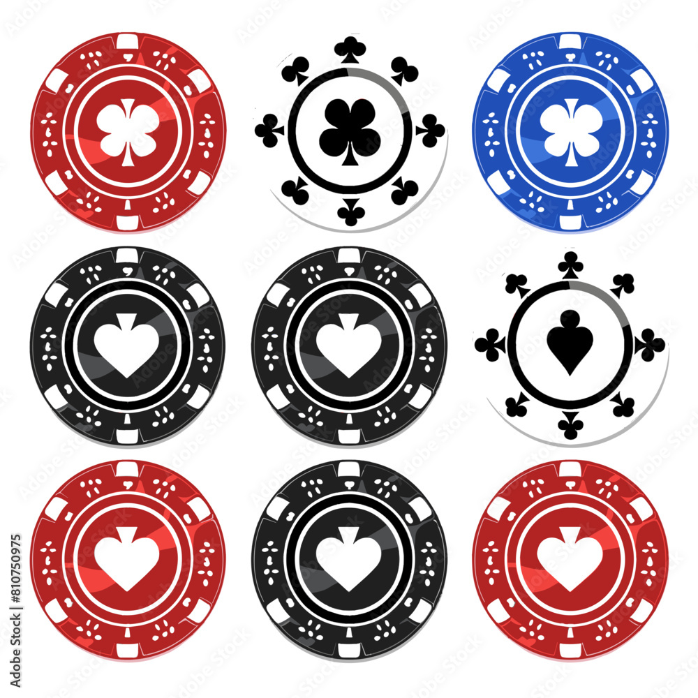 Poker Chips Svg, Poker Chip Svg Cut Files, Casino Svg, Vegas Svg, Poker Chips Printable, Casino ...