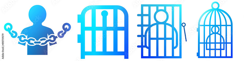 Custody clipart collection, symbol, logos, icons isolated on ...