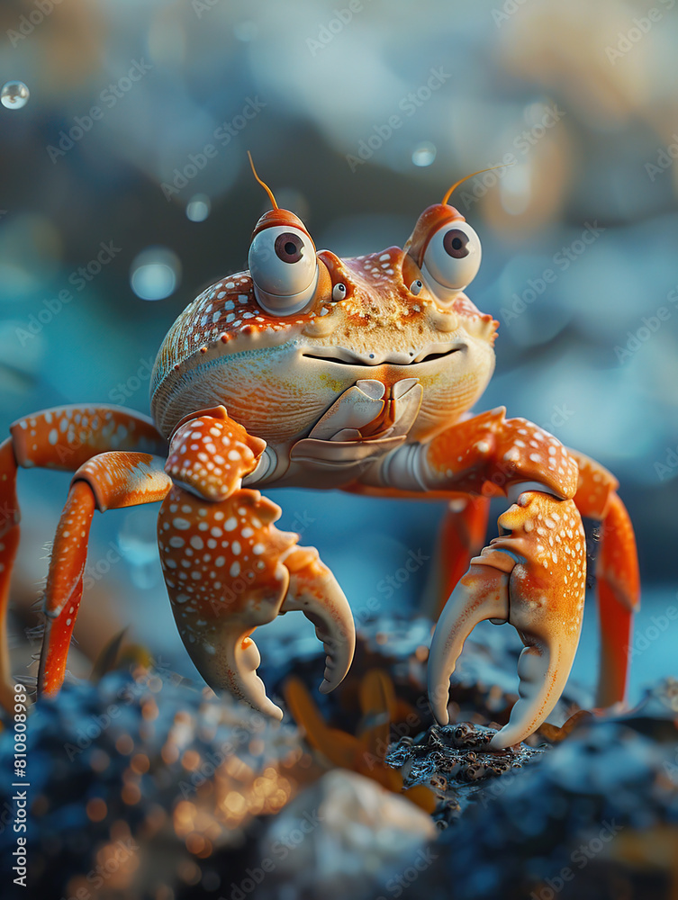 crab, ocean, claws, shell, beach, sea, marine, crustacean, sand, water ...