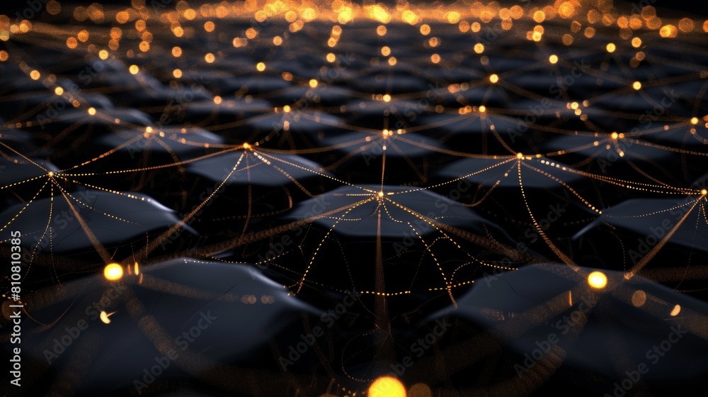 Network Safety Net: A net underneath a series of network nodes ...